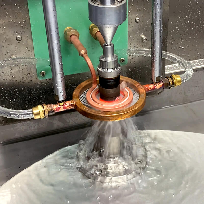 Induction Hardening System with Turntable – Hongchuang High Frequency