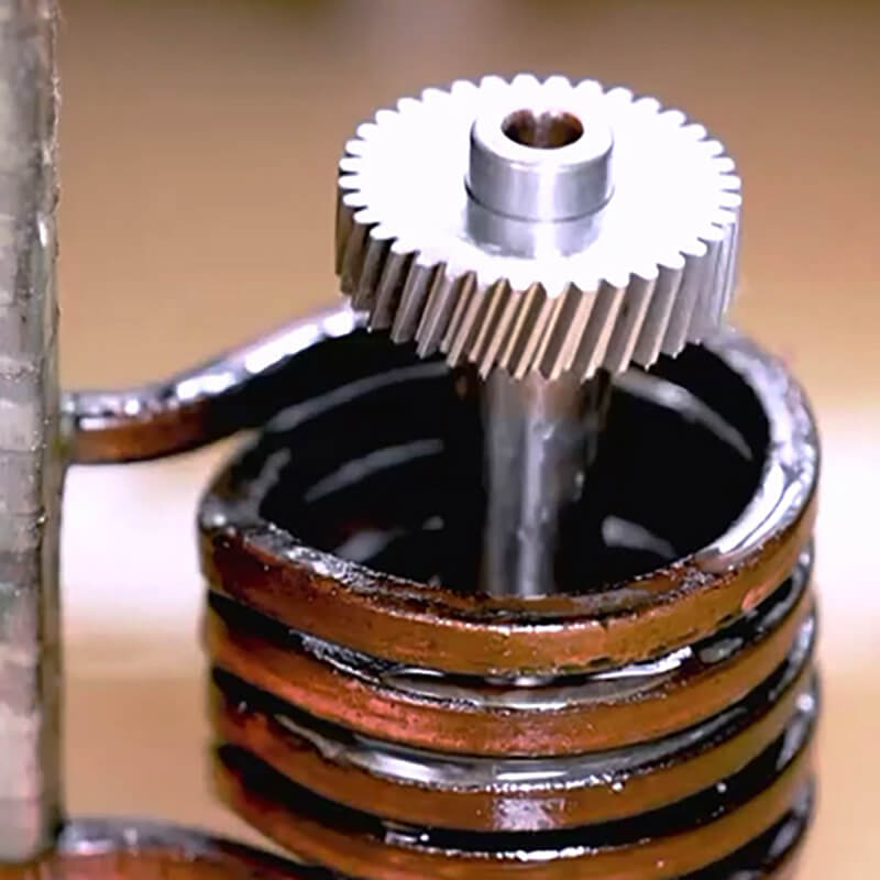 Automated Induction Gear Hardening Machine – Hongchuang High Frequency